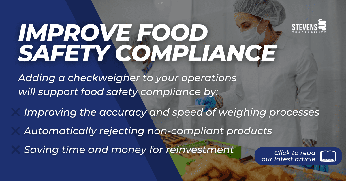 How Checkweighers Support Food Safety Compliance
